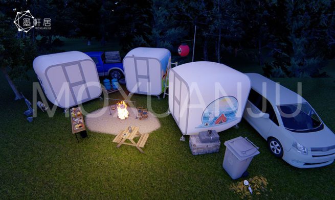 Portable Glamping Box | Sleep Box Hotel - MoxuanJu Glamping Hotel