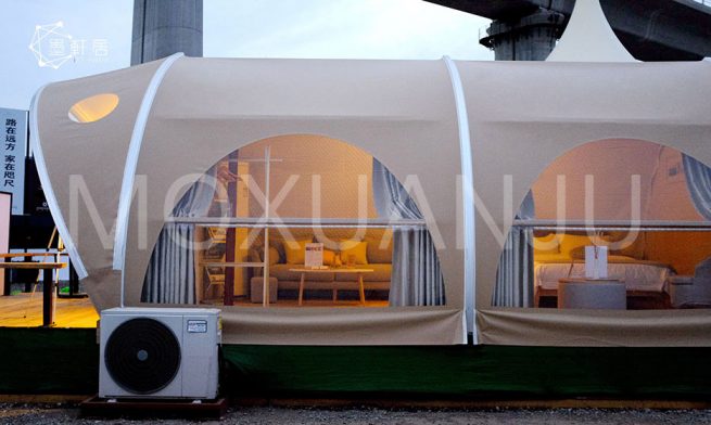 Shell Shape Glamping Tent - MoxuanJu Glamping Hotel