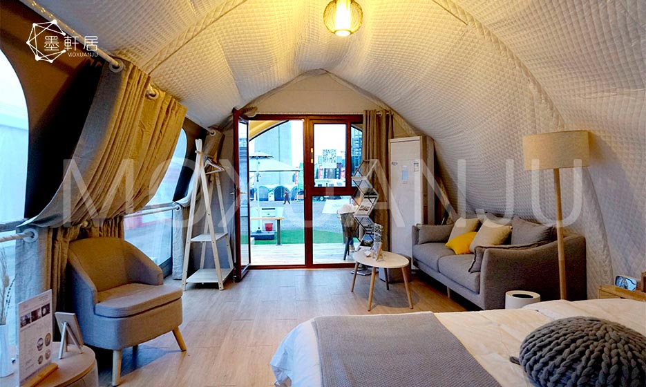 Shell Shape Glamping Tent - MoxuanJu Glamping Hotel