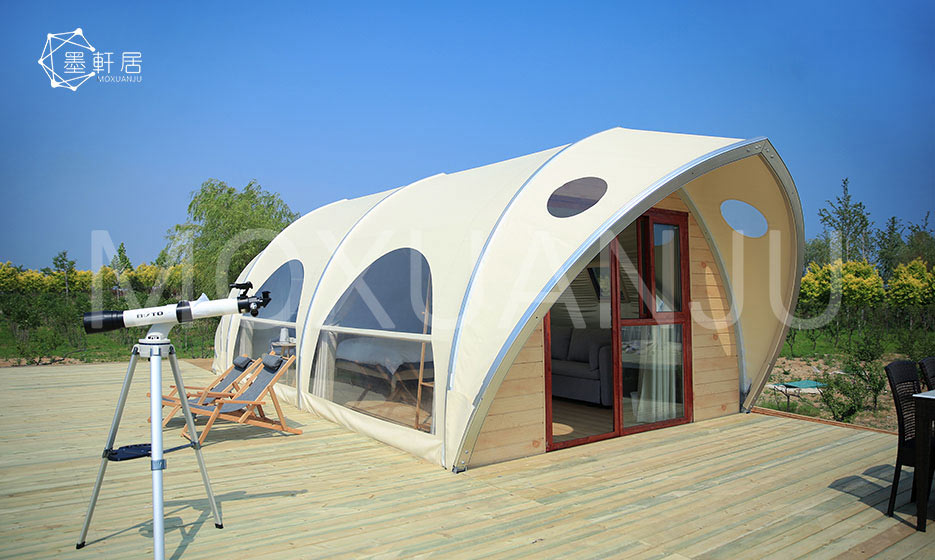 Shell Shape Glamping Tent - MoxuanJu Glamping Hotel