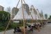 Bamboo Tipi for Concept Stores - MORE TENT Glamping Tent