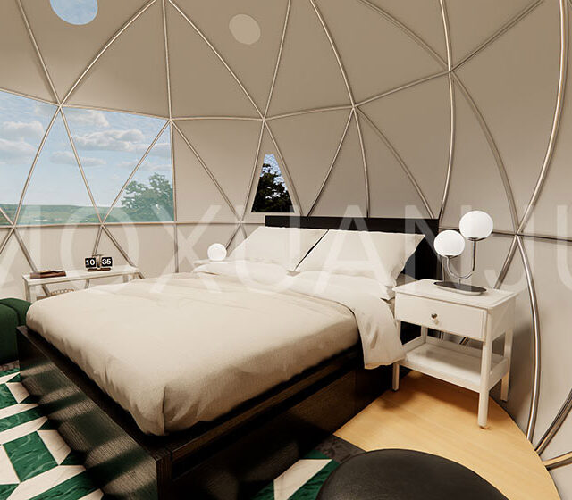 Tree House Dome | Hanging Treehouse Sphere - MORE TENT Glamping Tent