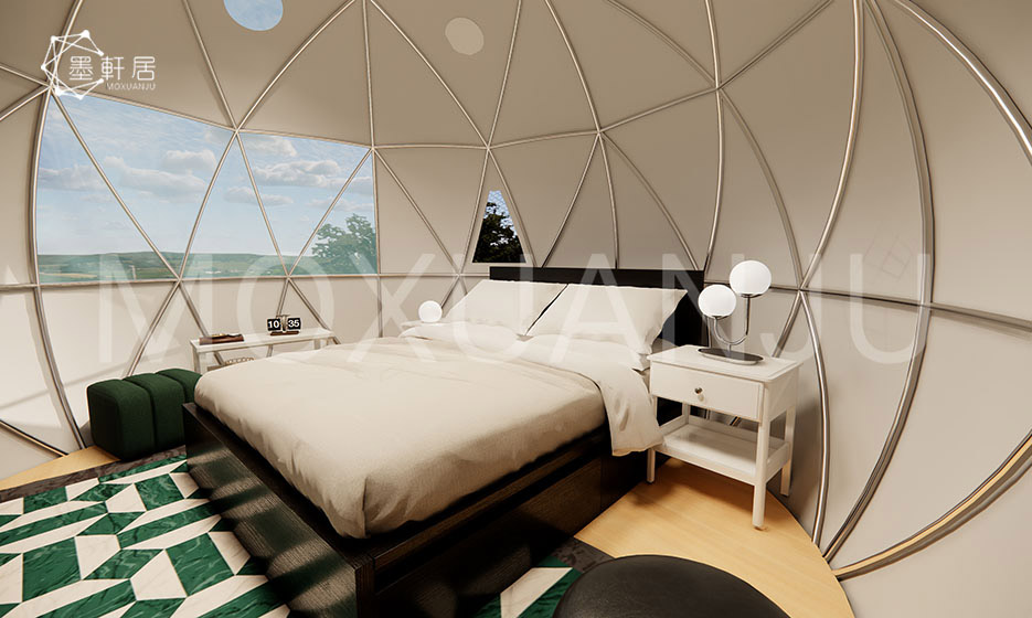 Tree House Dome | Hanging Treehouse Sphere - MORE TENT Glamping Tent