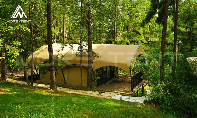 Some campsite privacy ideas to make more private - MORE TENT Glamping Tent