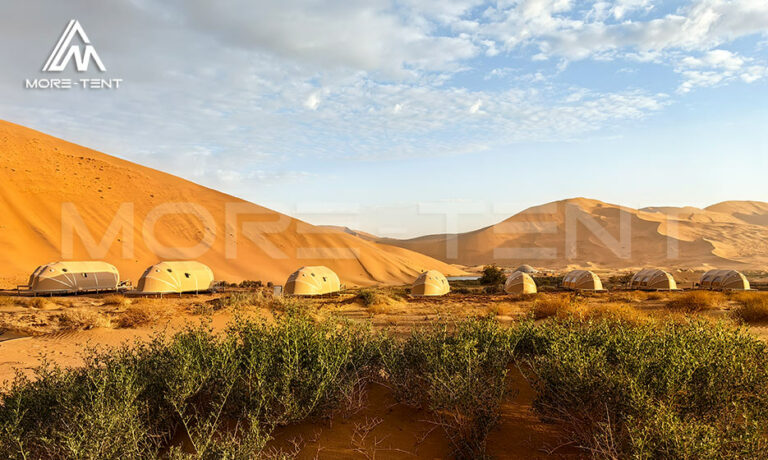 Desert Glamping Tent Safety Tips - MORE TENT Glamping Tent